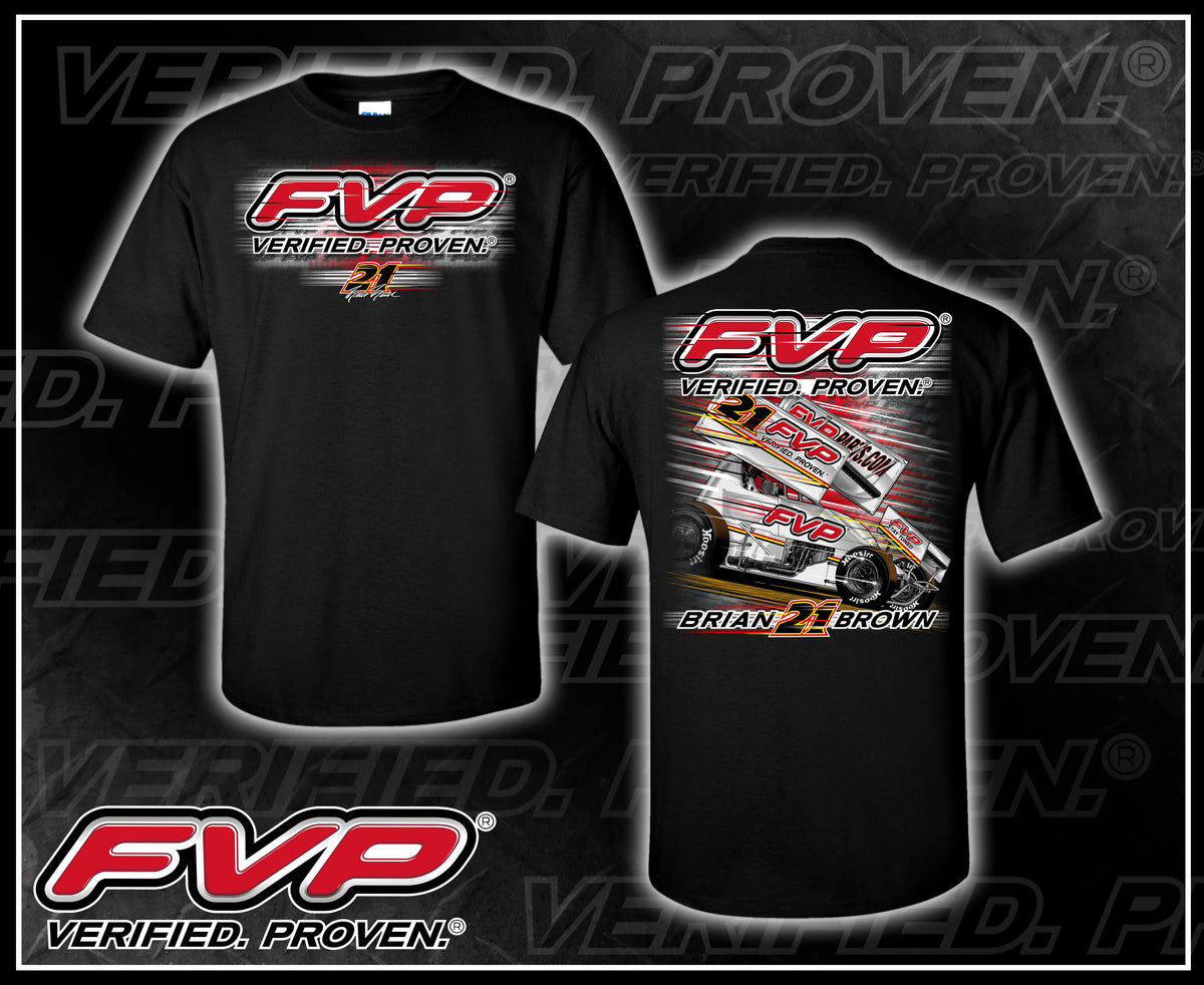 FVP Parts x Brian Brown #21 LIMITED EDITION Racing T-Shirt – FVP Gear